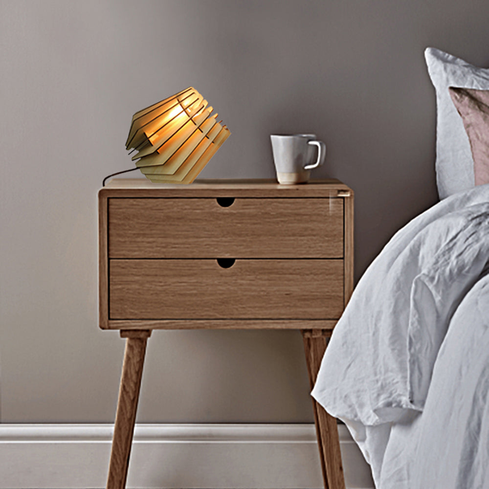 Pod Table Light | Handcrafted Basswood Table Lamp | Table Lamps NZ ...